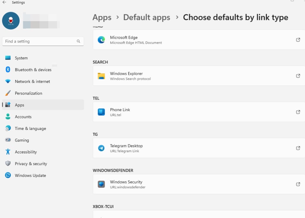 How to Configure Default Application Settings to Opening Phone Links